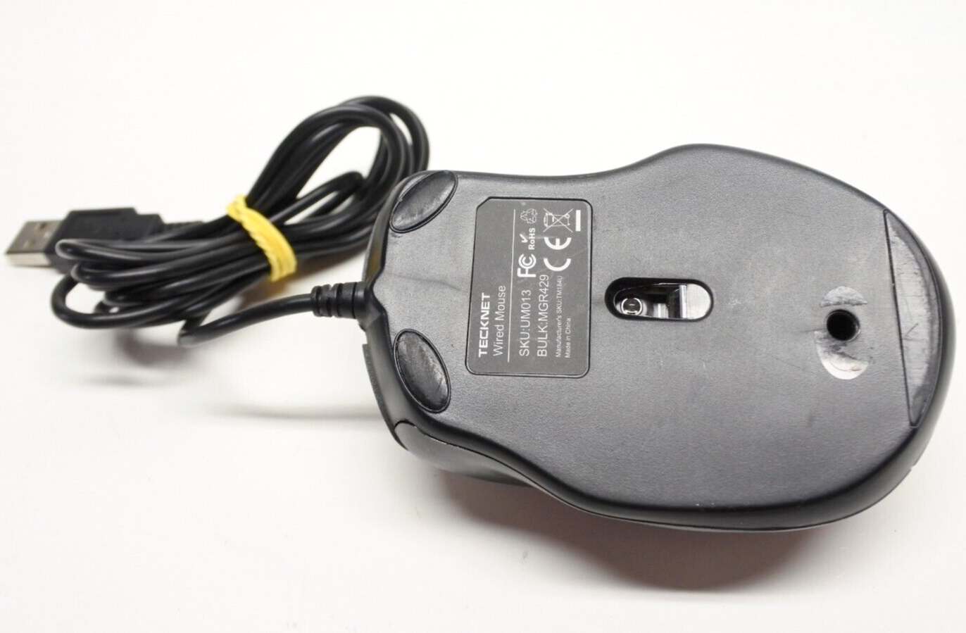 TECKNET USB Wired Mouse MGR429 with Side Buttons SKU UM013 - Works ...