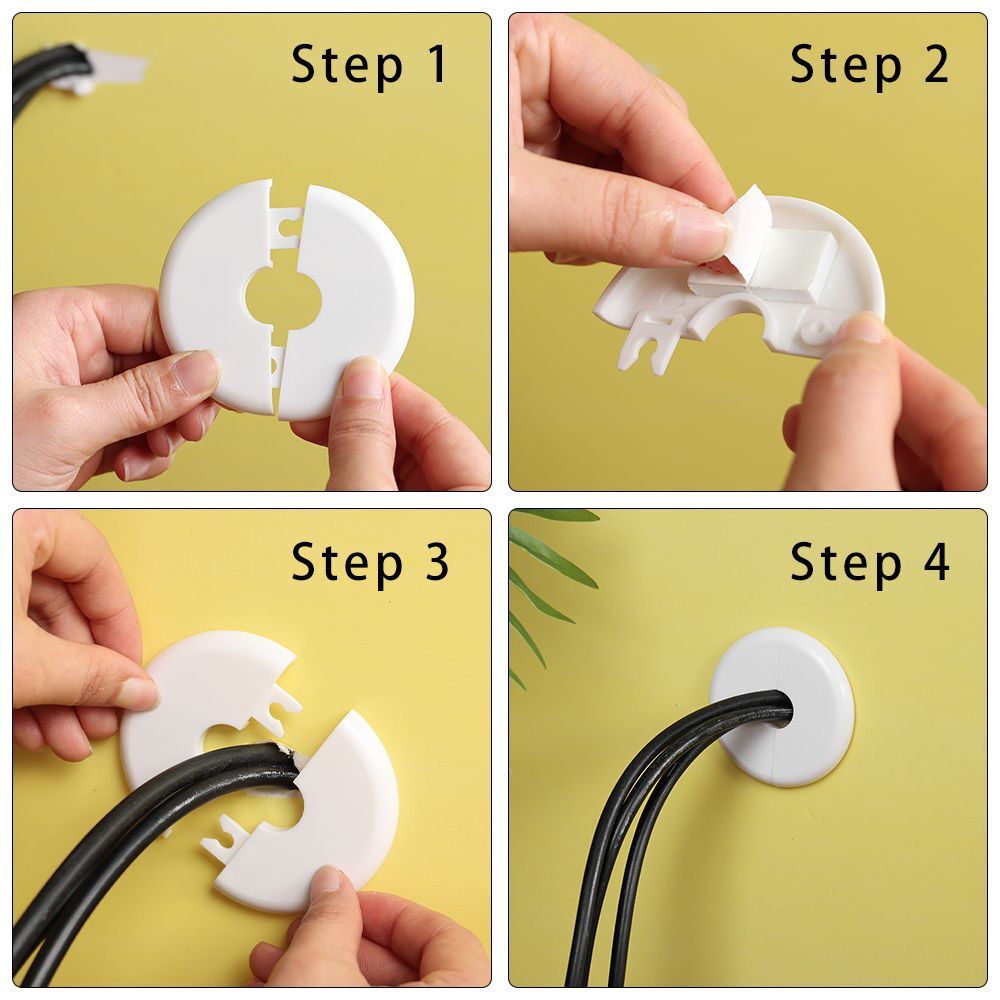 Accessories Pipe Wall Covers Air Conditioning Hole Decoration ...