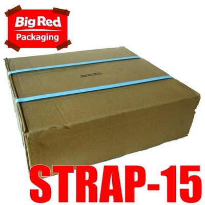 15mm x 1000m Blue Band Poly Strap 110kg load strapping polypropylene ...