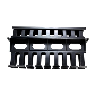 Leviton 492RU-HFO 2RU Horizontal Slotted Duct Cable Management 3"x3 ...