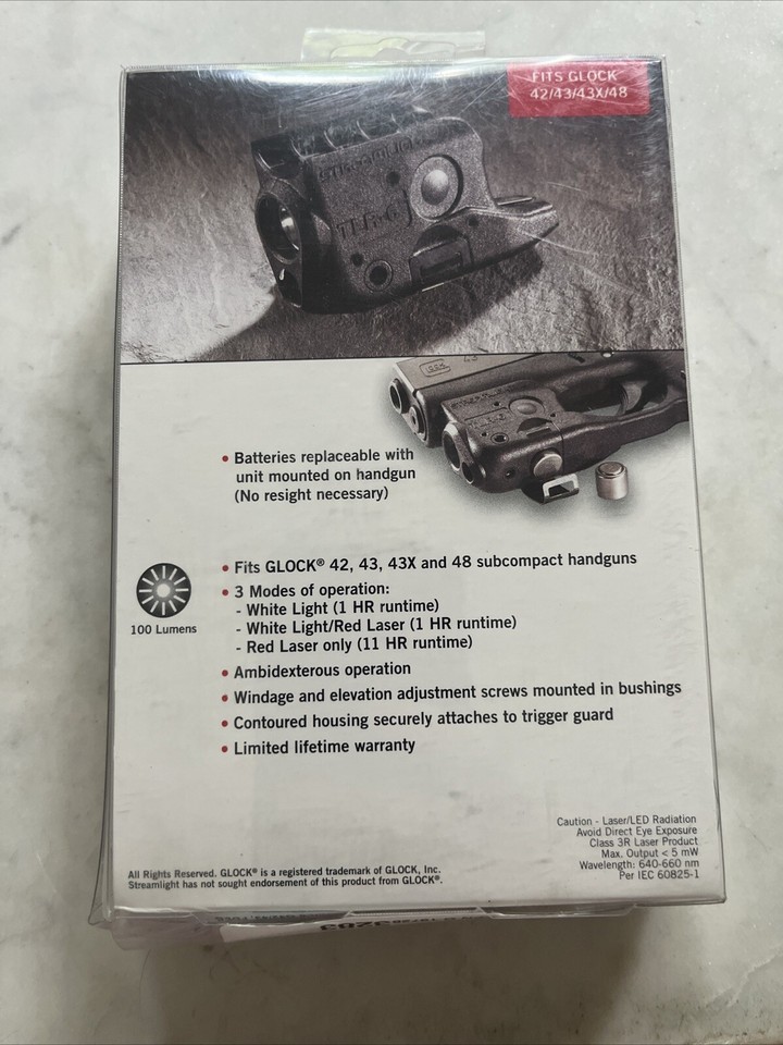 NEW Streamlight Trigger Guard Light Laser TLR-6 100 Lumens | eBay