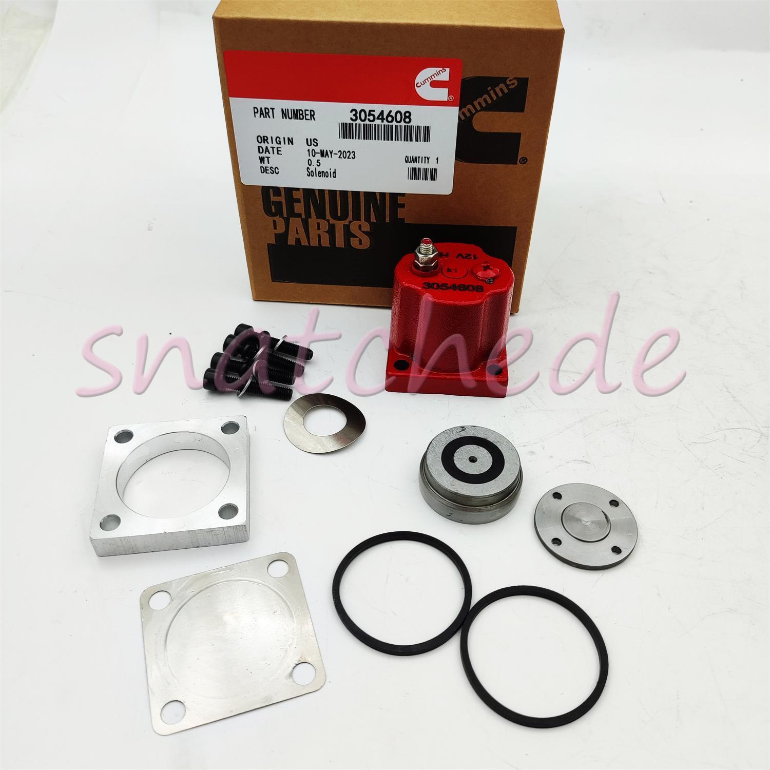 New 180204 Fuel Shutoff Valve 3054608 Fits For Cummins N14 PAI Solenoid ...