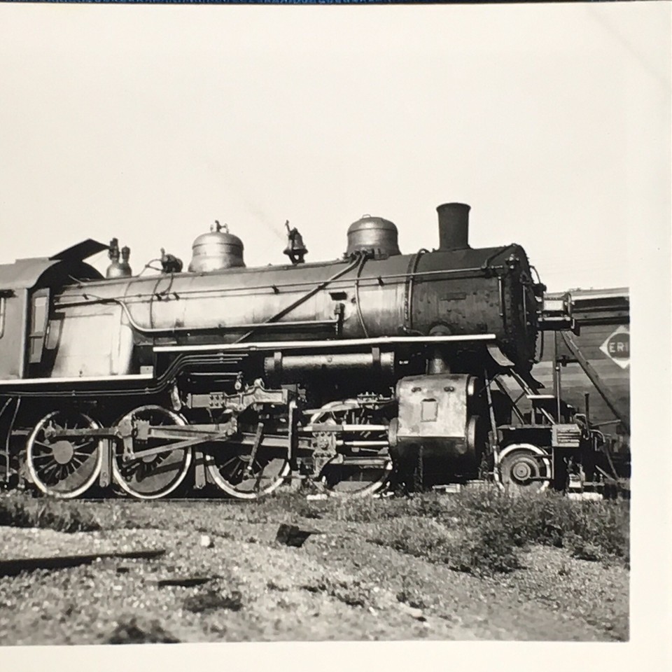 Erie Railroad Train Engine Locomotive No. 1615 Antique Photo | eBay