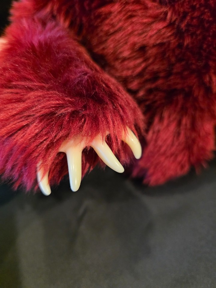 *Rare* Spin Master Fuggler 12 Inch Clawey (Red burgundy) - HTF Retired ...