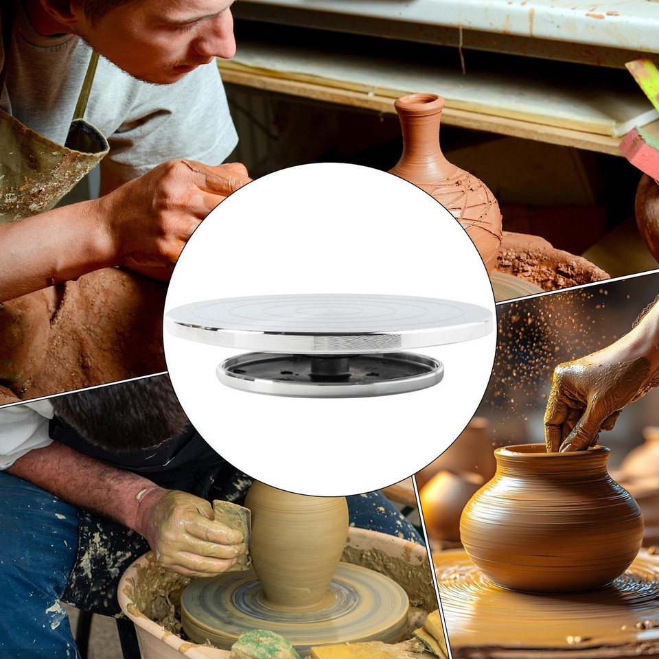 Pottery Wheel Diameter Metal Potters Pro Banding Turntable Clay | eBay