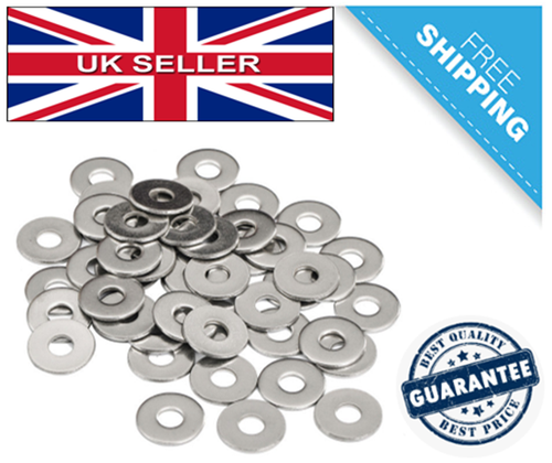 Zinc Plated Steel BS3410 Washers Pack of 100 | eBay