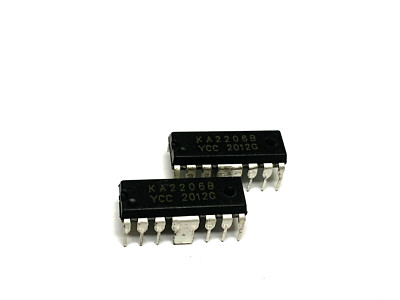 2 Pieces | KA2206B 2.3W DUAL AUDIO POWER AMP | eBay