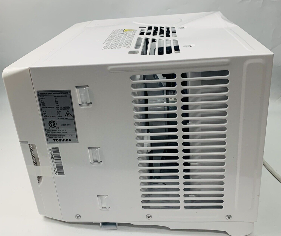 TOSHIBA RAC-WK0812ESCWRU Smart Wi-Fi 8000 BTU Window Air Conditioner ...