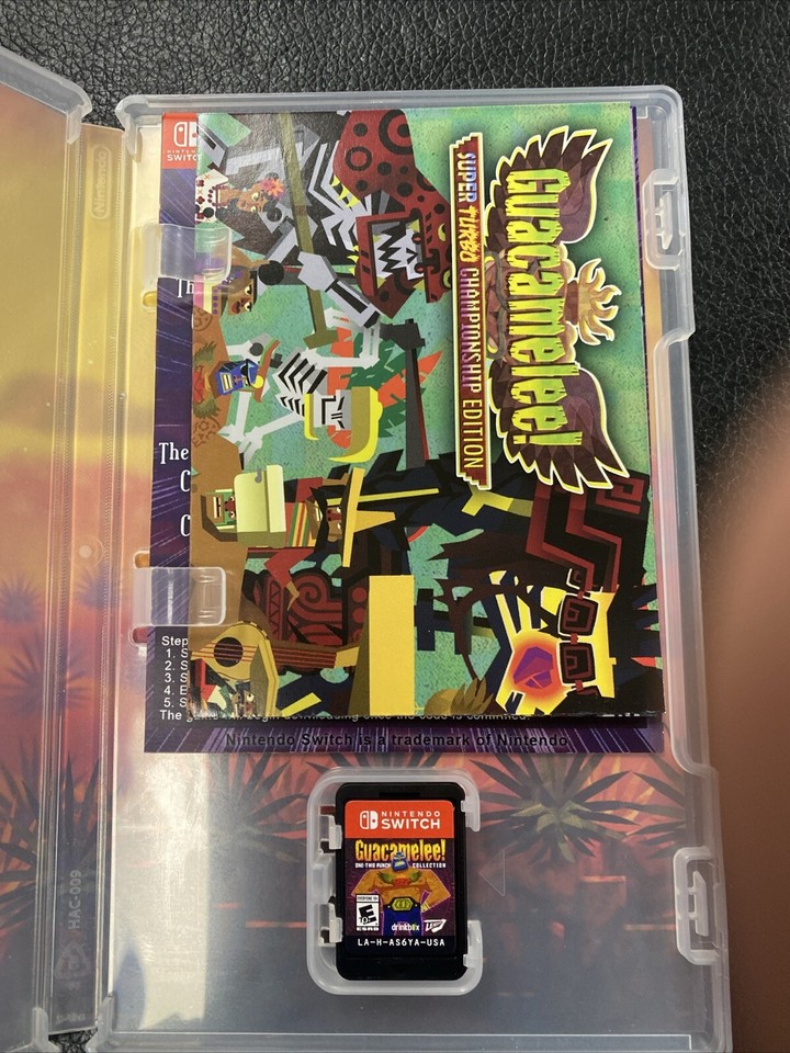 Guacamelee! One-Two Punch Collection - Nintendo Switch Game w/Booklet ...