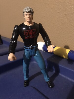 Vintage WCW NWO Eric Bischoff Wrestling Action Figure 1999 Toy Biz ...