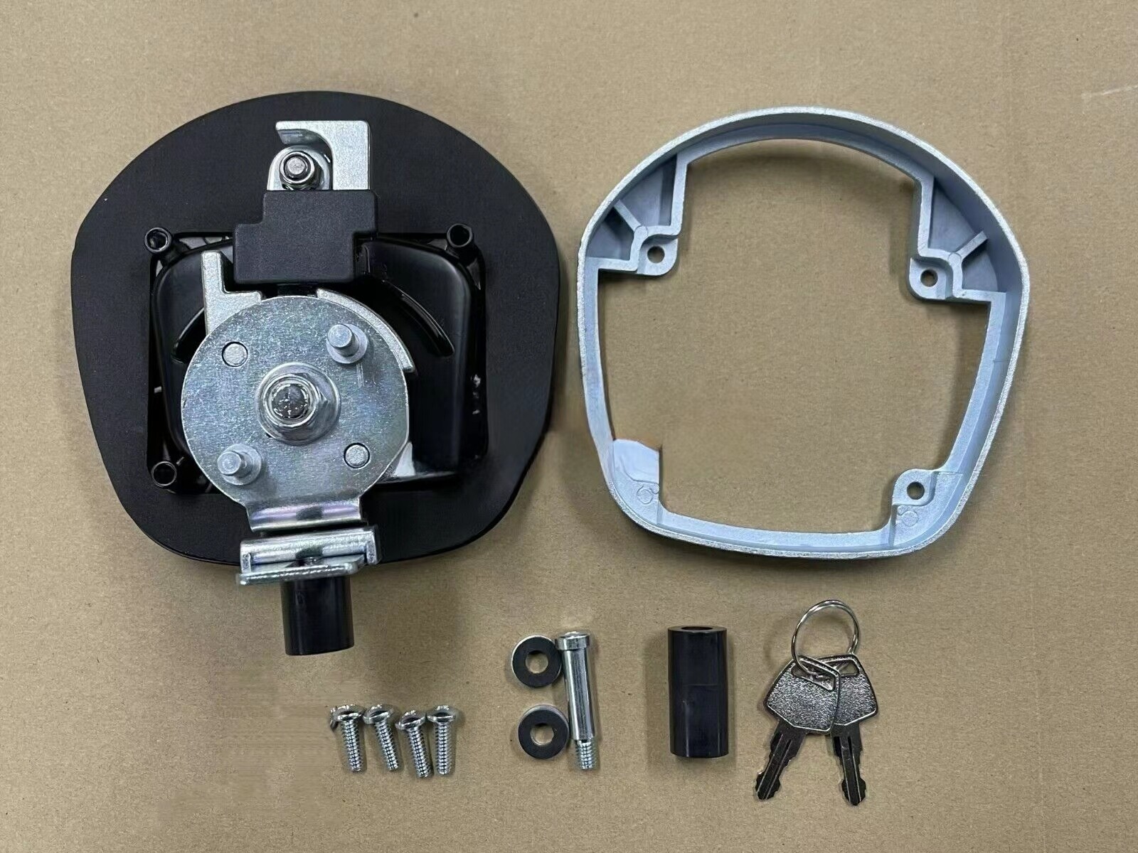 X4 Black Whale Tail T Handle Lock Latch/Compression Lock Trailer Ute ...