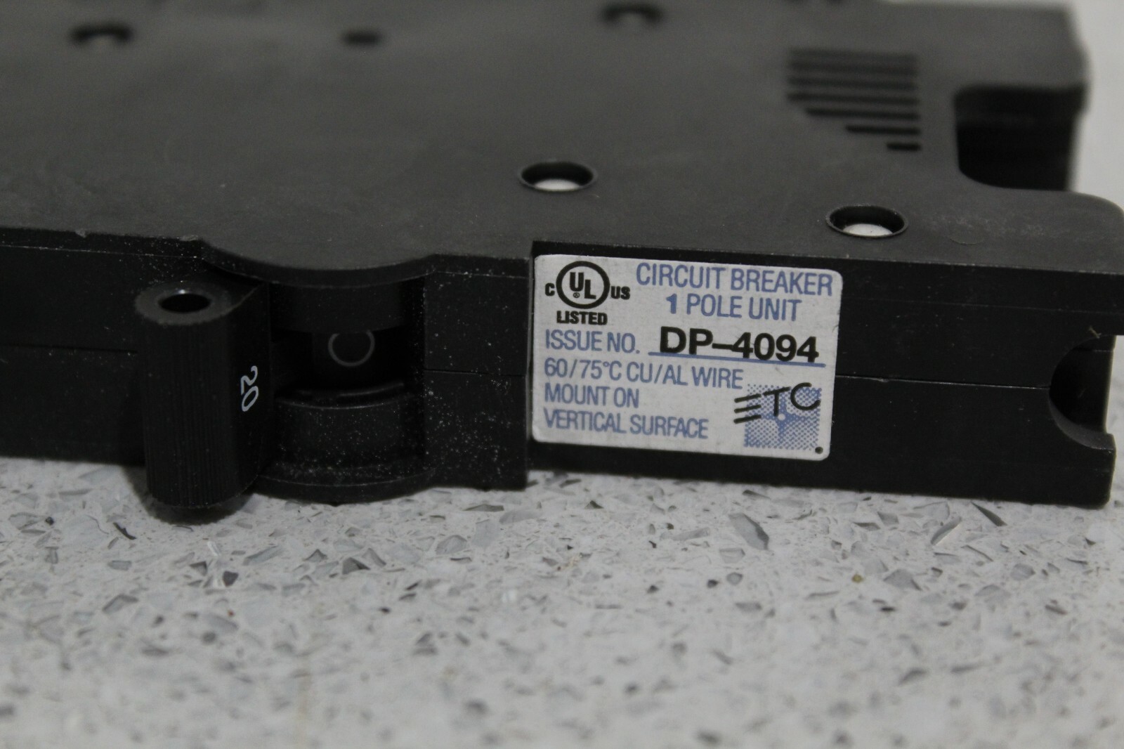 Carling Technologies Dp-4094 Circuit Breaker 1 Pole Unit 120/240v for ...