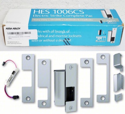 Assa Abloy HES 1006CS 12/24D-630 Electric Strike 740090041971 | eBay
