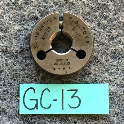 Inspection Gauges - Unf 3A Thread Ring Gage