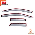 SILVER WEATHER SHIELD VISOR SUN RAIN GUARD FOR FORD RANGER P703 CAB ...