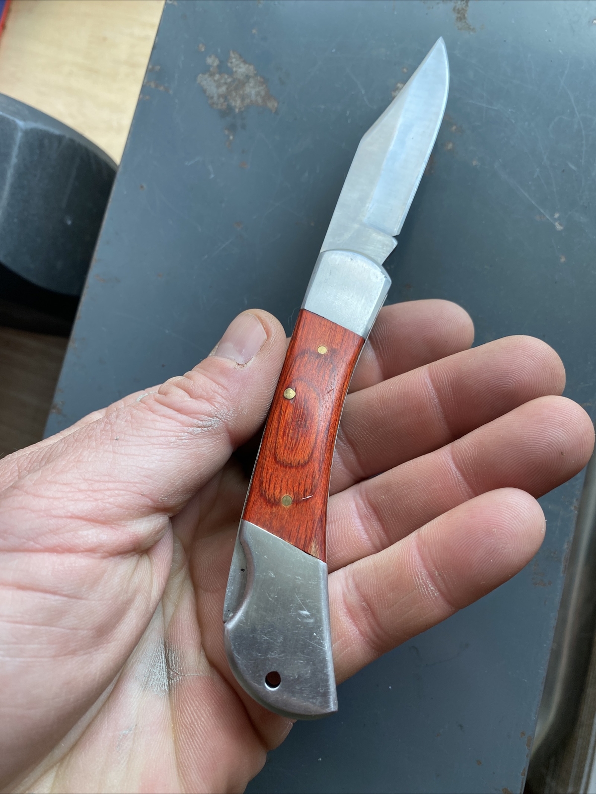 Vintage MAC TOOLS Pocketknife Jack Knife Patina Collector 7+ Inch ...