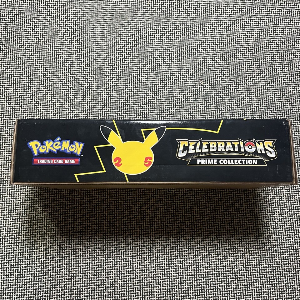Pokemon TCG 25th Anniversary Celebrations Prime Collection Box ...