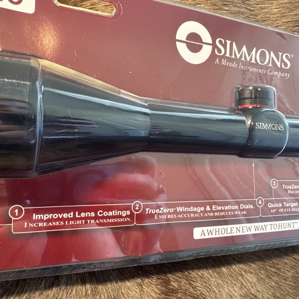 Simmons scope 4-12x 40mm Blazer NOS Truplex reticle New in Box | eBay