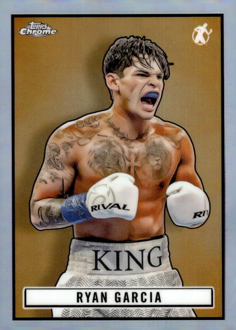 Ryan Garcia 2024 Topps Chrome #TR-26 1951 Ringside - Green Refractor ...