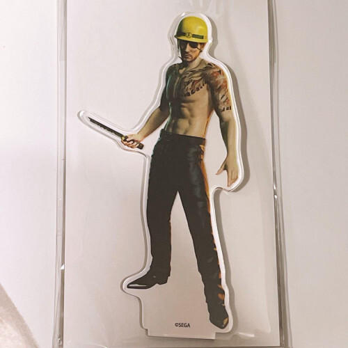 Miscellaneous goods Goro Majima (Helmet) Acrylic stand "Ryu ga Gotoku ...