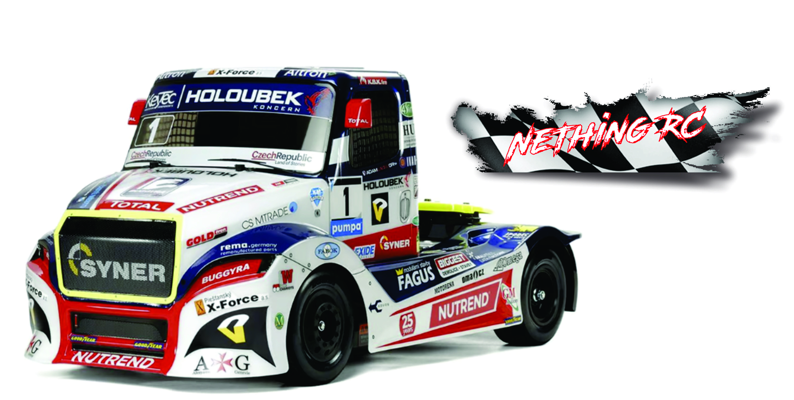 Tamiya TAM58661-60A 1/14 Scale 4WD Buggyra Fat Fox RC On-Road Semi ...