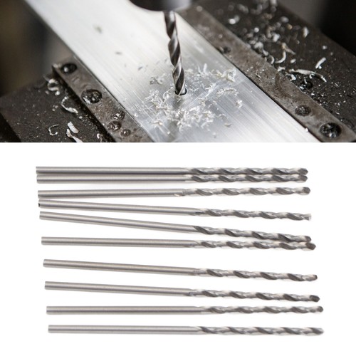 10pcs Twist Drill Bit Small Straight Shank Hardware Industrial Supplies ...