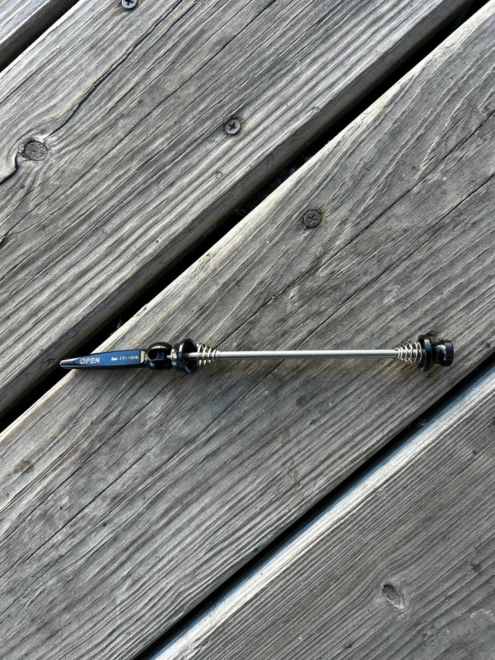 Zipp Quick Release Aero Stainless Steel Black Front 110mm | eBay