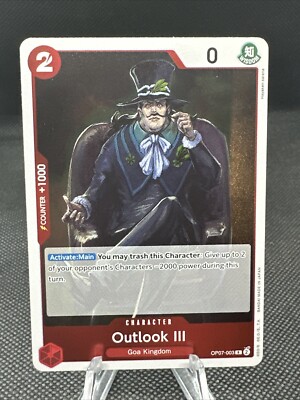 ONE PIECE Card Outlook III OP07-003 R 500 Years in the Future English ...