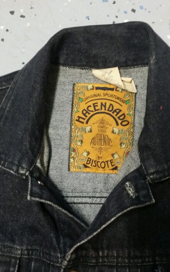 Vintage 90s Hacendado by Biscote Paris Denim Jacket M… - Gem