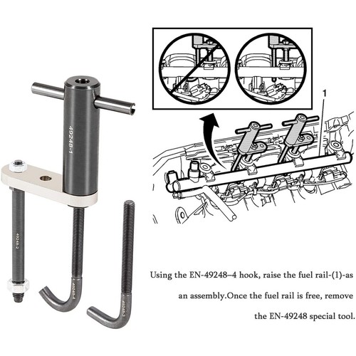 6706 Fuel Injector Rail Assembly Remover Tool Set EN-49248 For V6 &4 ...