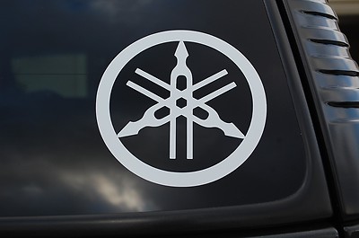 Yamaha Sticker Vinyl Decal Logo Motorcycle Car Window Wall Pick 1" - 24 ...