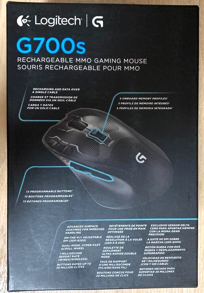 Logicool Rachergaable Gaming Mouse G800 From Japan New | eBay