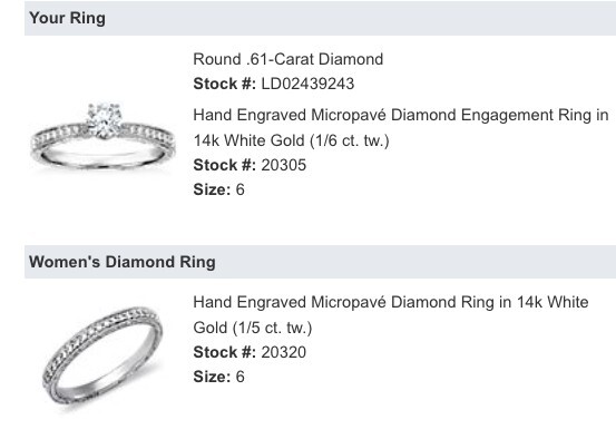 Pre-owned GIA Certified Diamond engagement and Wedding ring set | eBay