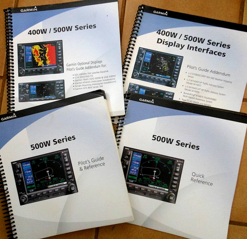 Garmin 400W/ 500W WAAS GPS Illustrated Pilot Guide, Optional Displays ...