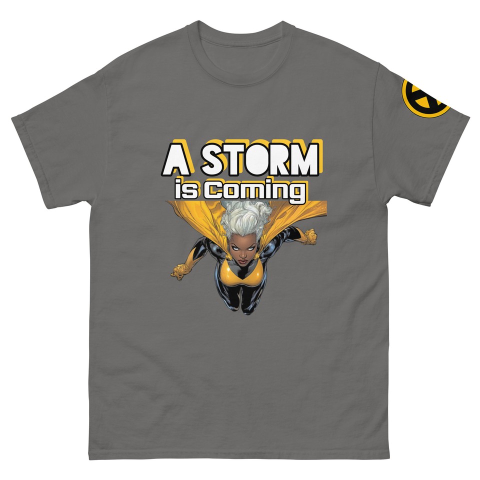 Marvel X-men Storm Tee, Superhero Merch, A Storm is Coming, X-men T ...