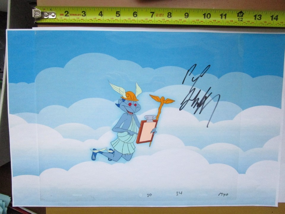 1998 HERCULES TV Signed PAUL SHAFFER WALT DISNEY ORIGINAL PRODUCTION ...