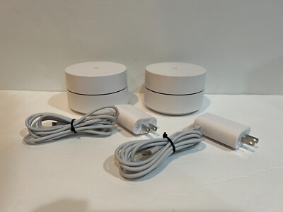 Lot of 2 Google AC-1304 1 Port 1200Mbps Wireless Routers 11100007004| eBay