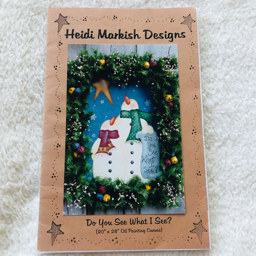 Heidi Markish Designs DO YOU SEE WHAT I SEE? OIL PAINTING CANVAS ...