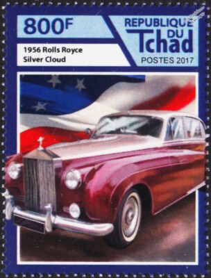1956 ROLLS ROYCE SILVER CLOUD Donald Trump Car Automobile Stamp (2017 ...