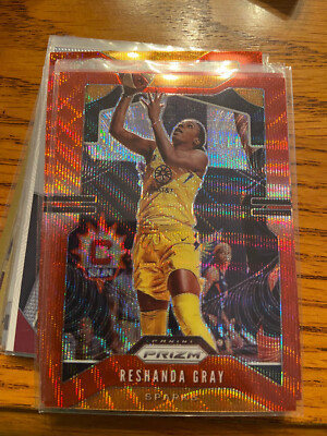 2020 Panini Prizm WNBA Basketball Prizms Ruby Wave #22 Reshanda Gray | eBay