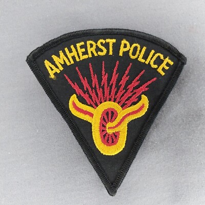 Amherst Motor Traffic Unit New York Police Motorcycle Winged Wheel ...