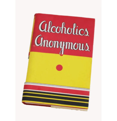 AA Big Book hardcover First Edition reprint Alcoholics Anonymous Big ...