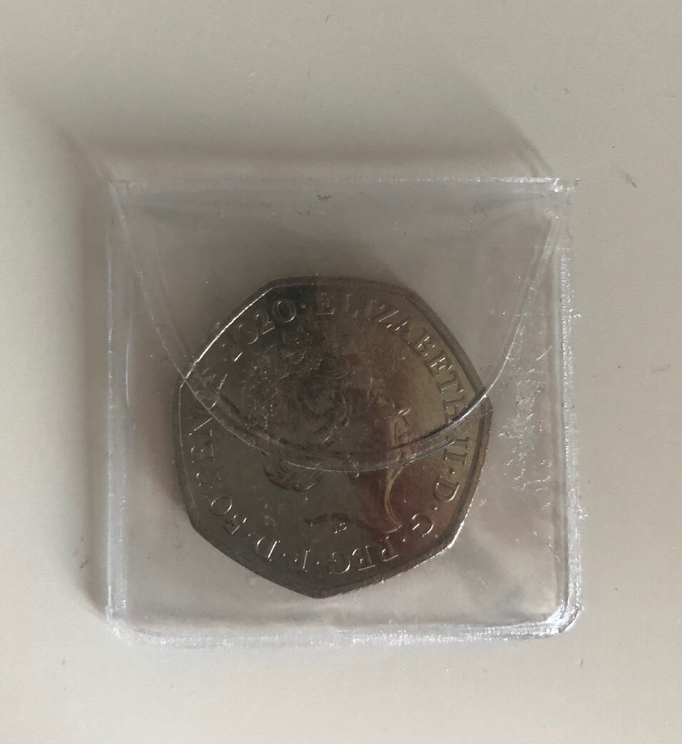 Rare 50p Brexit coin. Peace,Prosperity and Friendship with all Nations ...