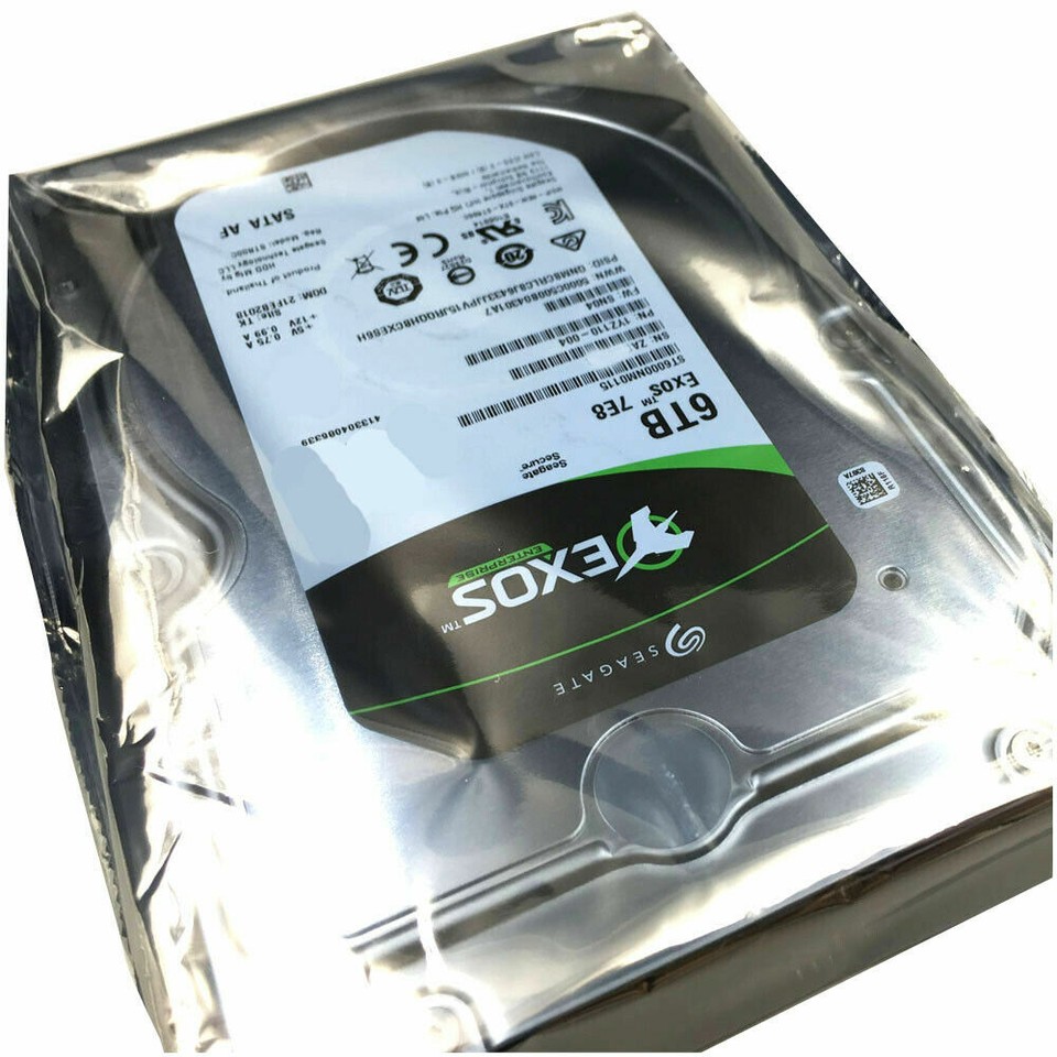 ST6000NM0115 Seagate Enterprise 6TB Capacity V5 7.2K 6Gb/s 3.5" SATA ...