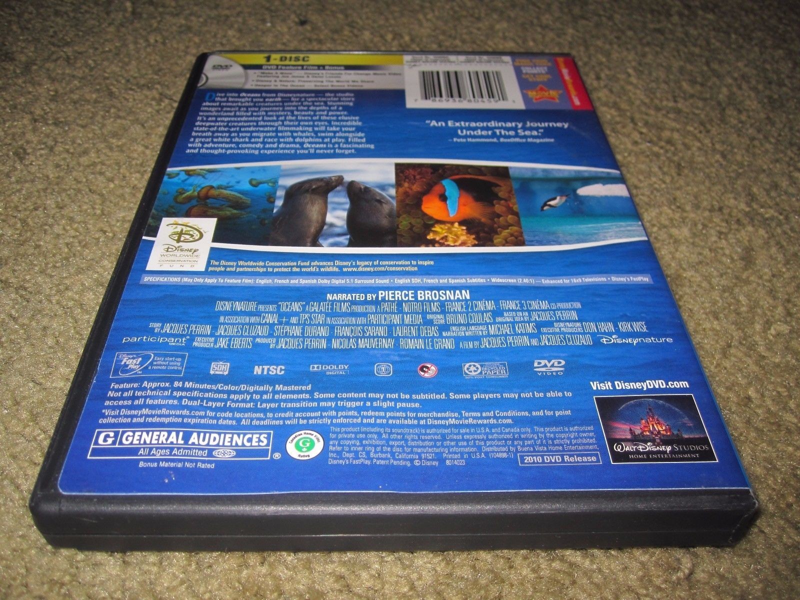 Disney Nature Oceans Dvd