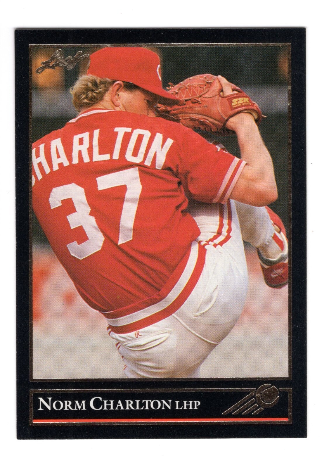 1992 LEAF BLACK GOLD NORM CHARLTON CARD #120 **NM-MT** CINCINNATI REDS ...