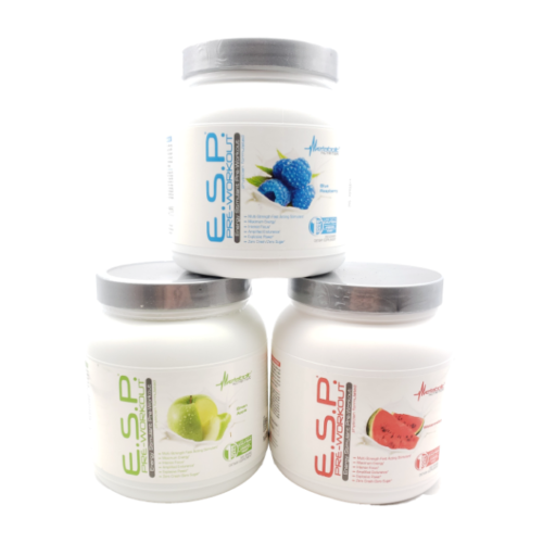 ESP PRE WORKOUT POWDER (E.S.P.) 300 GRAMS ALL FLAVORS NEW SEALED FREE ...