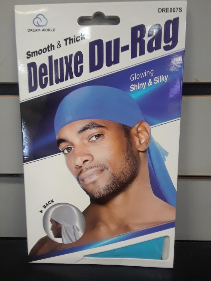 Smooth Thick Shiny & Silky Deluxe Du Rag Durag Black White + MORE ...