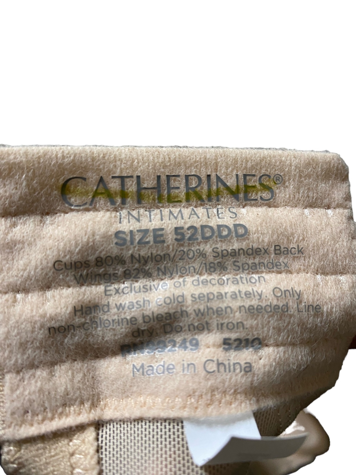 Catherine's Plus Size Intimates Wired Bra Beige (Size… - Gem