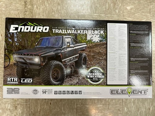 Element RC Enduro Trailwalker Trail Truck 4x4 RTR Rock Crawler Black ...